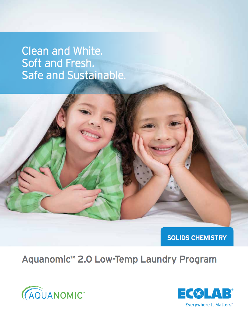 Aquanomic 2.0 Low-Temp Solid Laundry Program Brochure