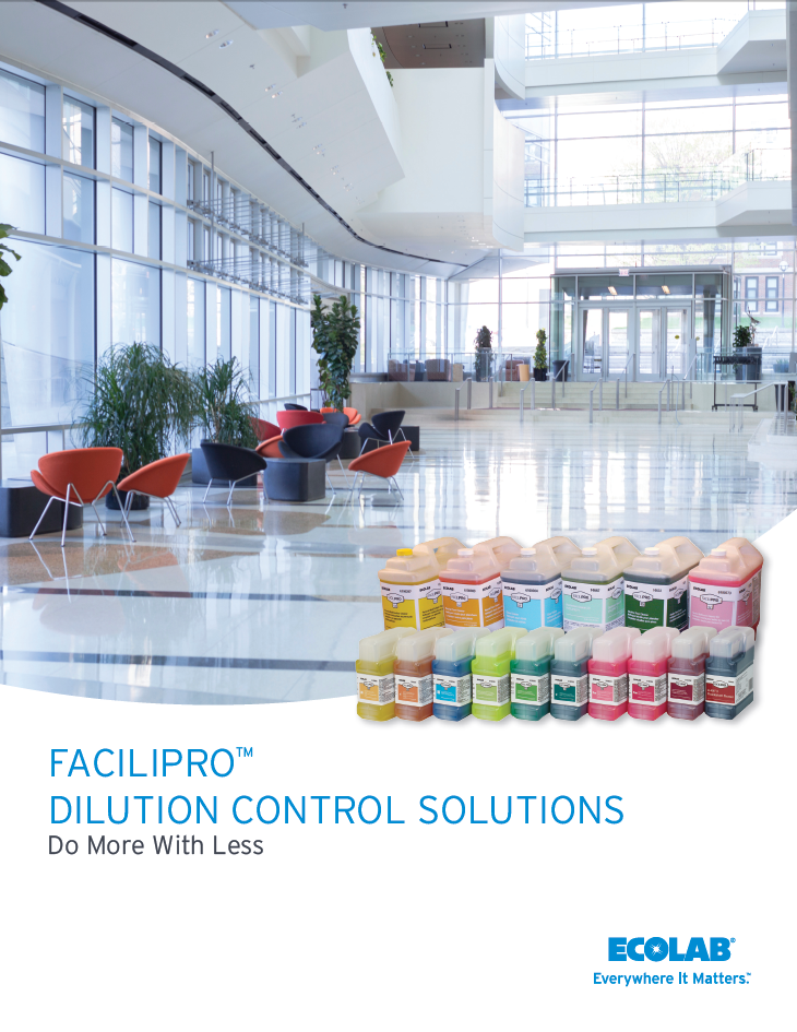 Dilution Control Brochure - FaciliPro™