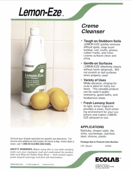 Lemon-Eze Sell Sheet